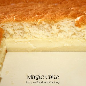 Strawberry Magic Cake - Recipes Food and Cooking