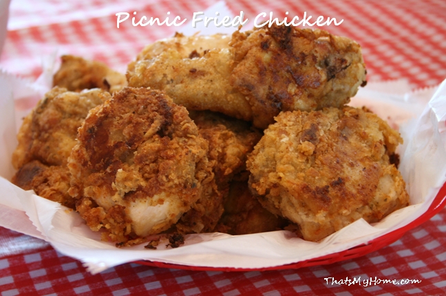 picnic-fried-chicken - Recipes Food and Cooking