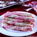 Peppermint Stick Cookies - Recipes Food and Cooking