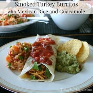 Smoked Turkey Burritos #turkeyburritos #burritorecipes #mexicanrecipes
