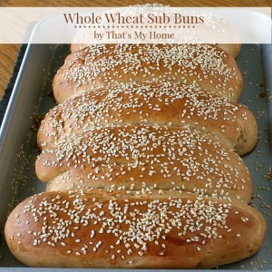 Whole Wheat Sub Buns - Recipes Food and Cooking