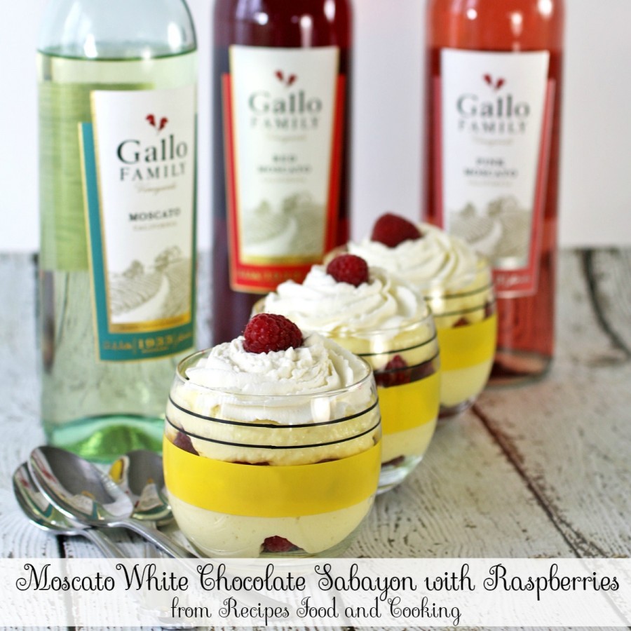 Moscato White Chocolate Sabayon #SundaySupper - Recipes Food and Cooking