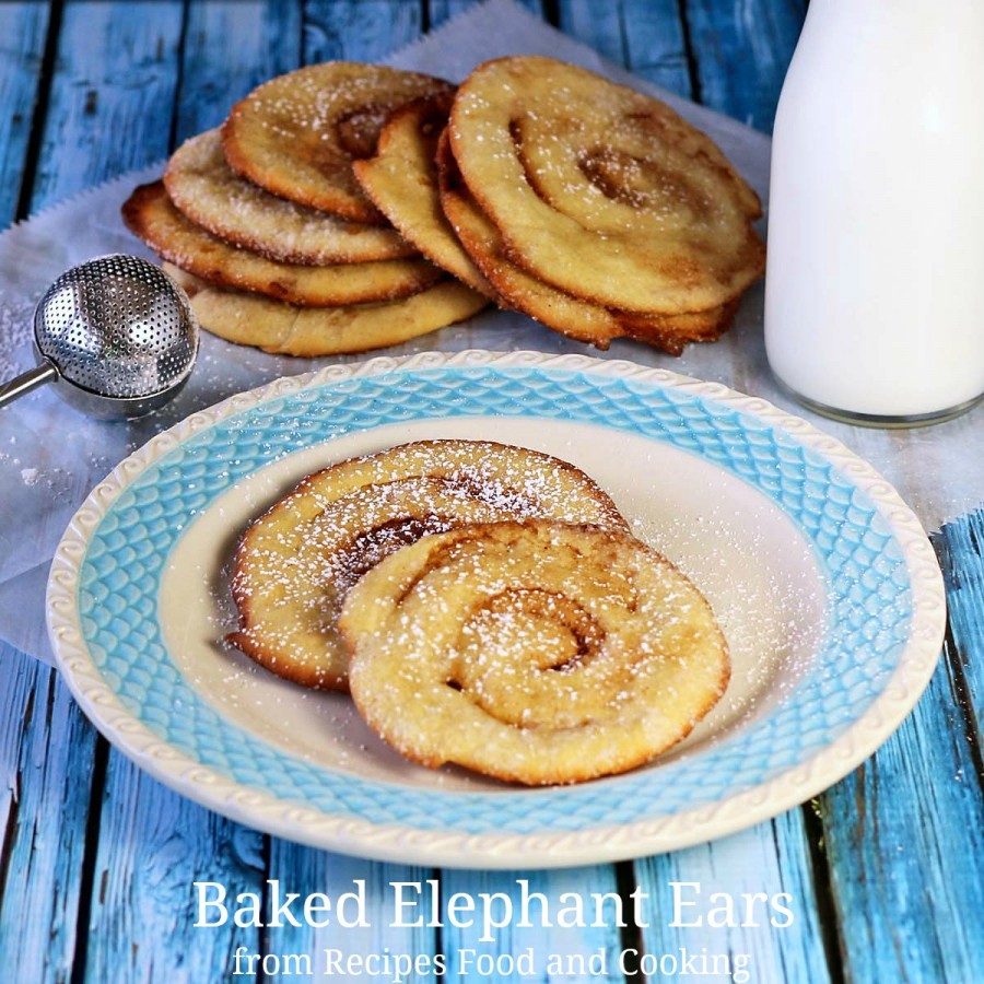 Baked Elephant Ears - Recipes Food and Cooking