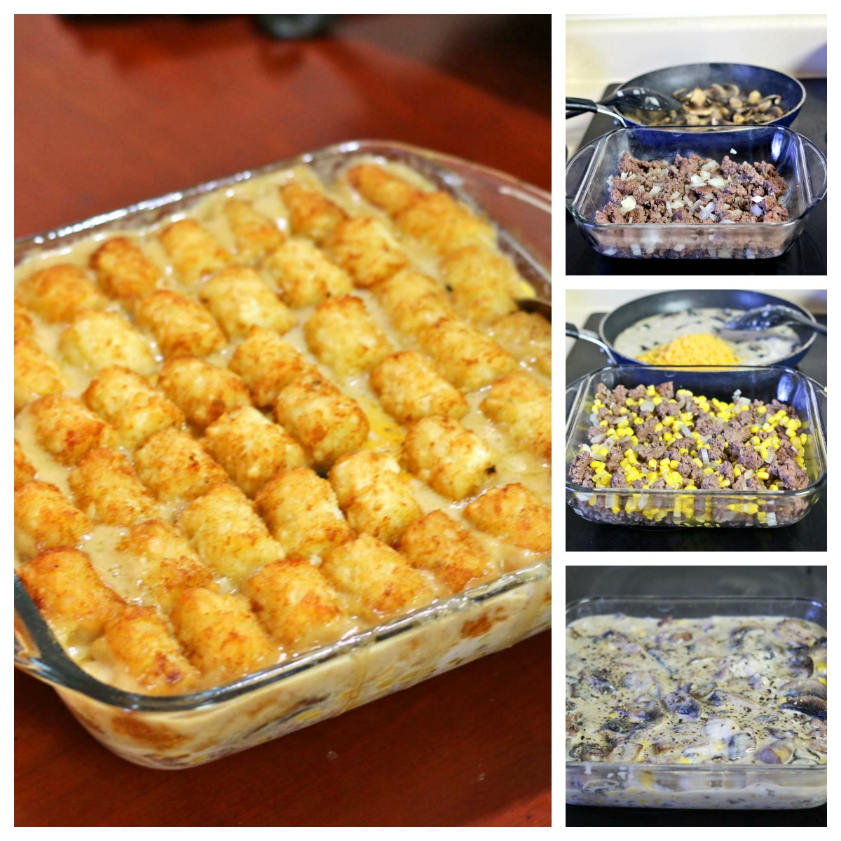 Tater Tot Casserole - Recipes Food and Cooking