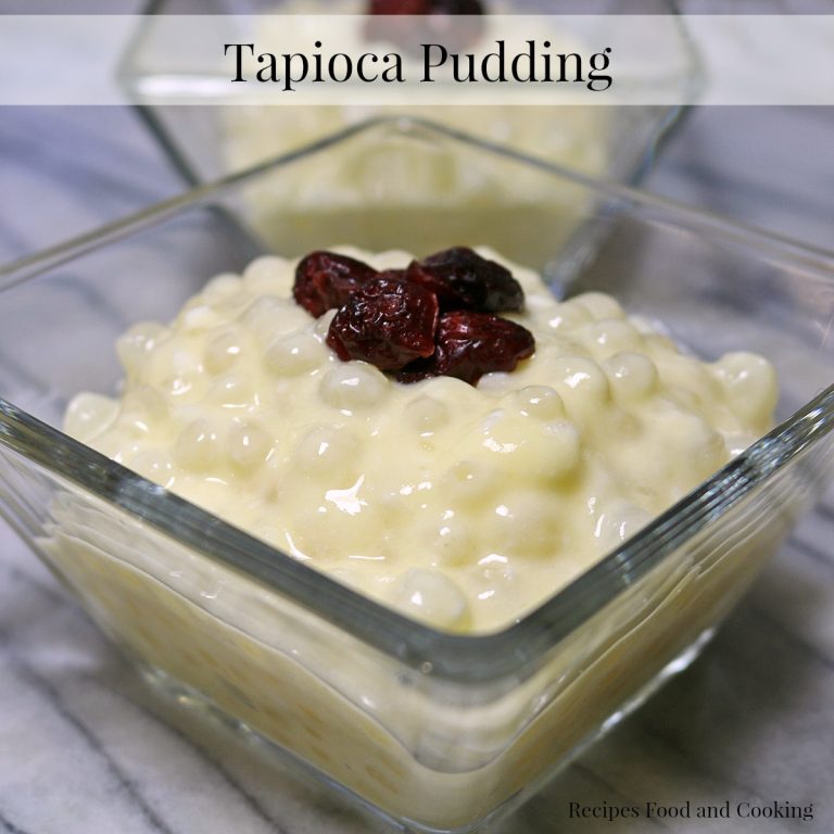 Tapioca Pudding Recipe at Recipes Food and Cooking